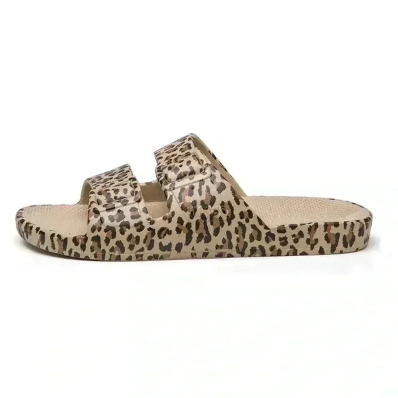 Freedom Moses | Shoes | Freedom Moses Wildcat Sands Leopard Print Slide ...